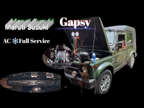 How To Car 🚗 Maruti Suzuki Gapsy A/C ❄️ Full Service Part 2 #marutisuzuki #automobile 