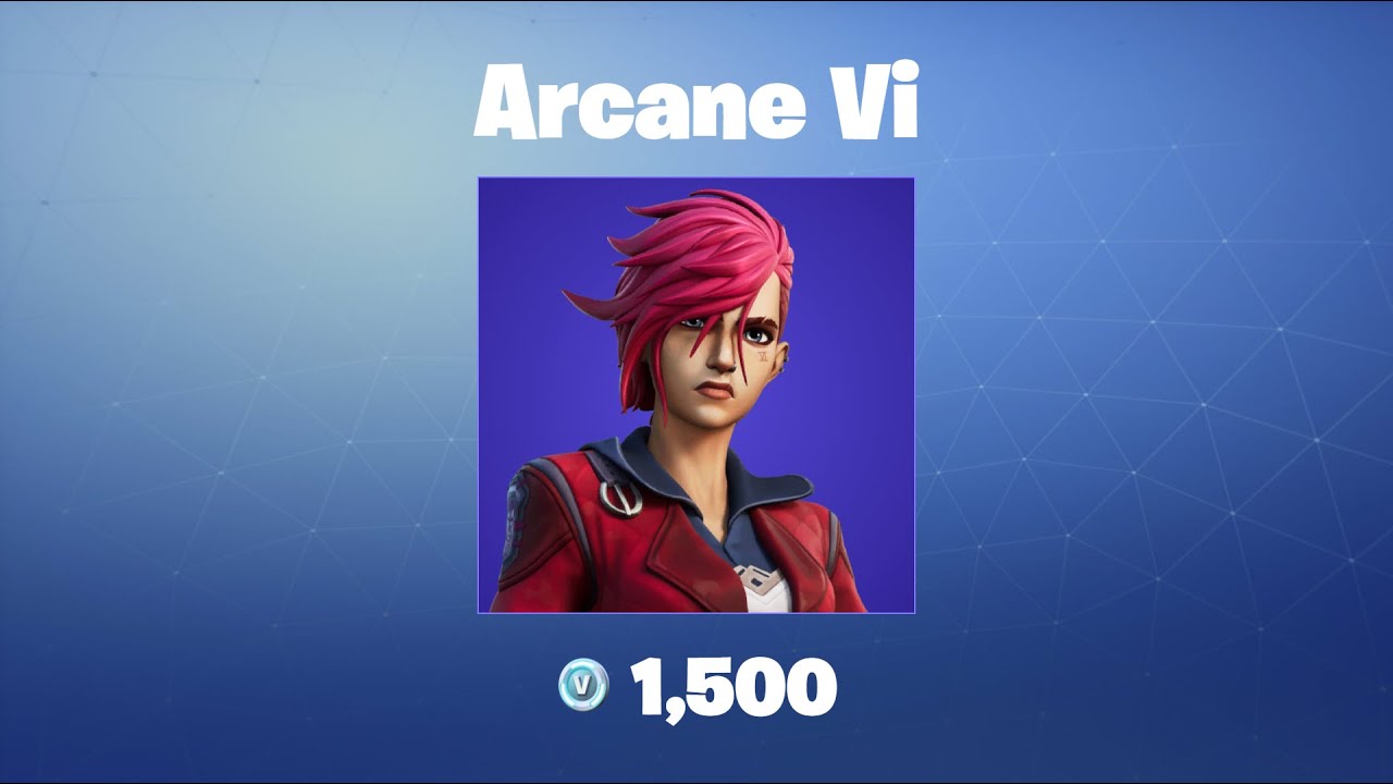Arcane Vi | Fortnite Outfit/Skin - YouTube