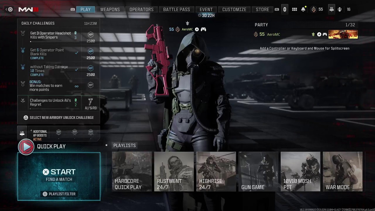 Call of Duty MW3 Multi Player Gameplay - YouTube