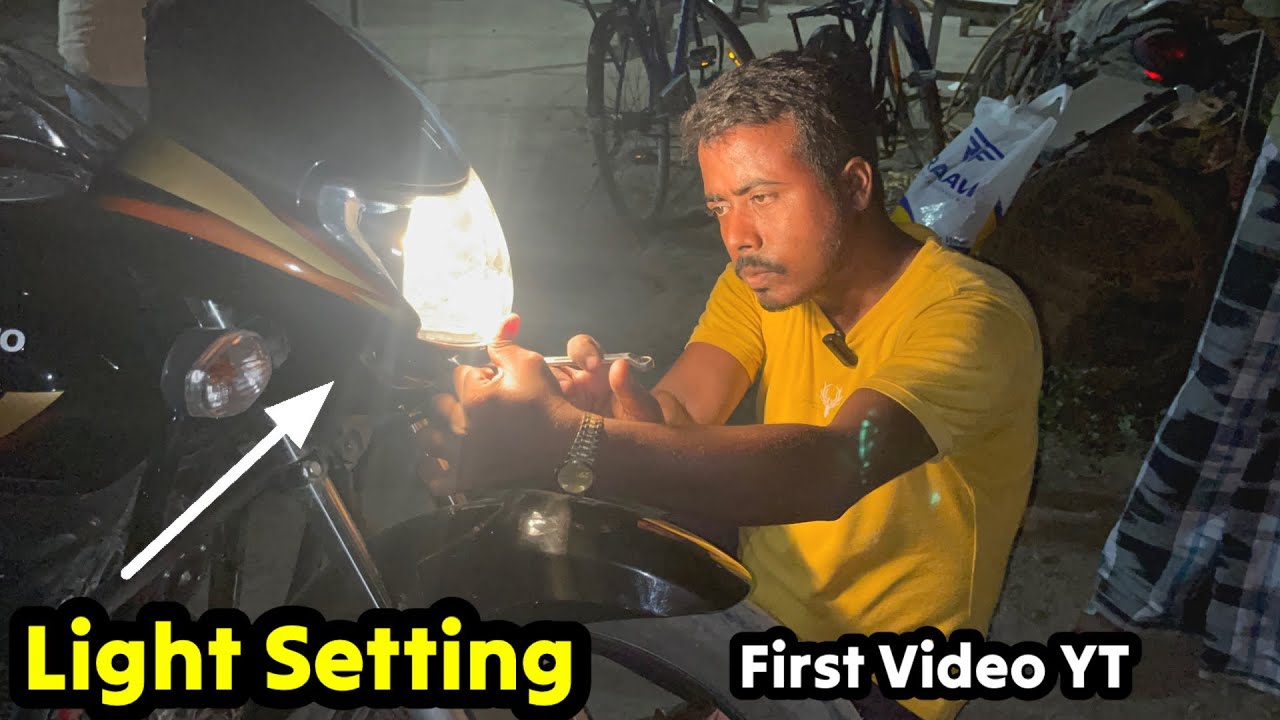 How To Adjust Headlight हेडलाइट को सही जगह सेट करना सीखें Qasim auto ...