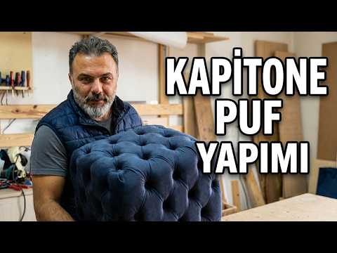 Döşeme Ustası Gibi Kapitone Puf Yapın!
