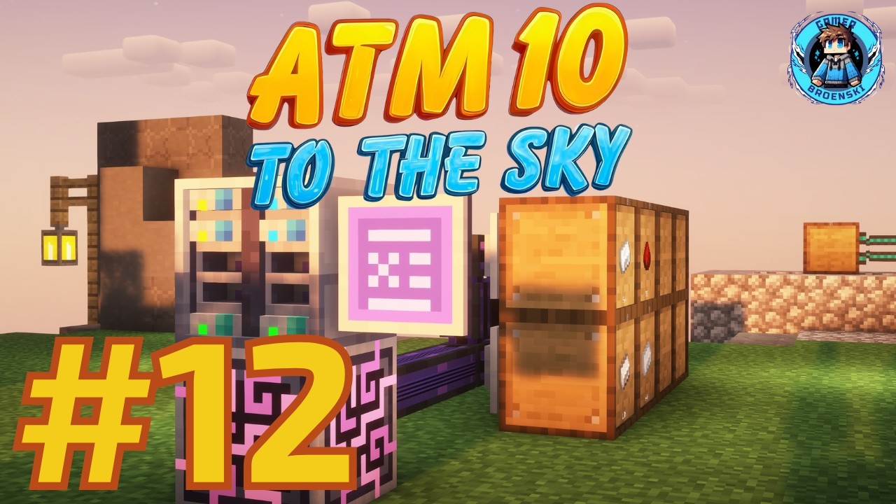 Base und ME System Umbau! ATM10 Sky - YouTube