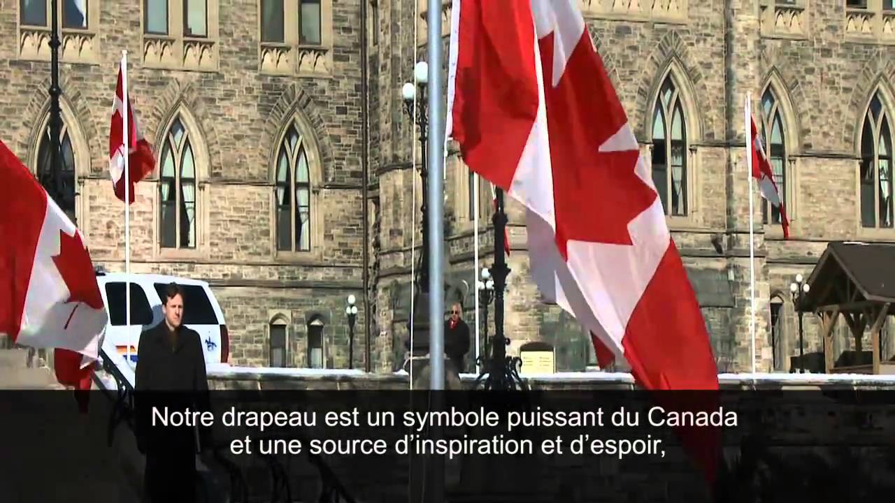 Célébration du Jour du drapeau national du Canada, le 15 février 2011 ...
