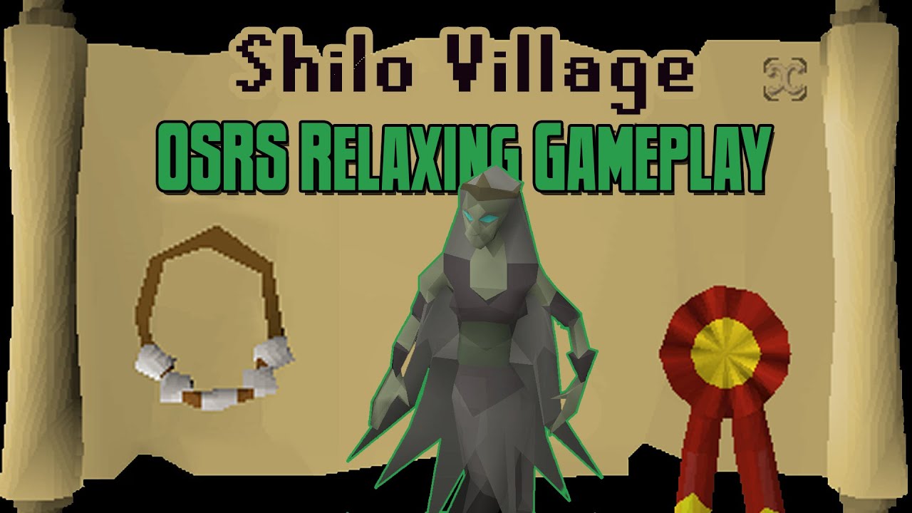 OSRS Relaxing Gameplay Shilo Village (No commentary) - YouTube