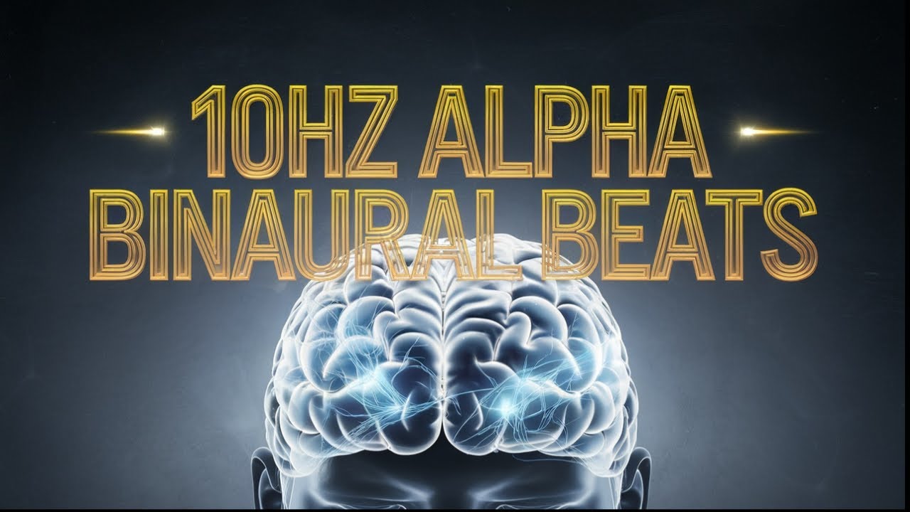 Sleep DEEPLY tonight | 10Hz Alpha Binaural Beats | 4 Hours of Relaxing ...