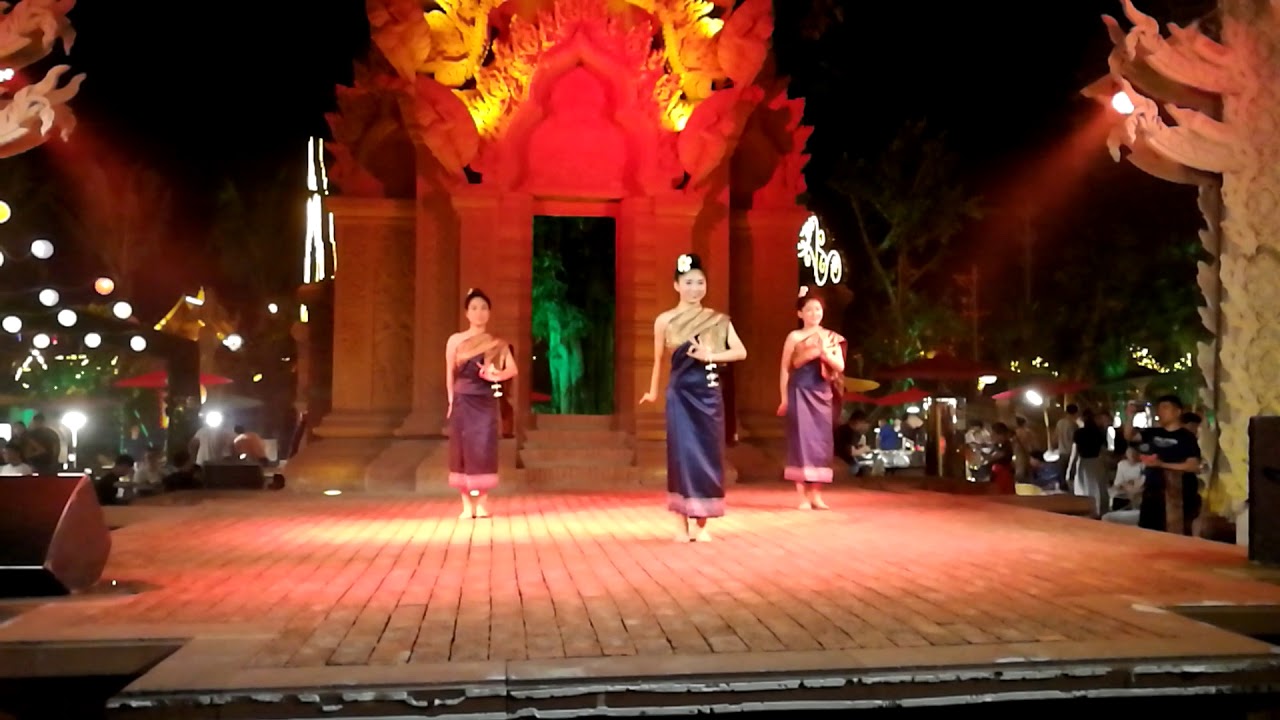 Laos traditional dance - YouTube