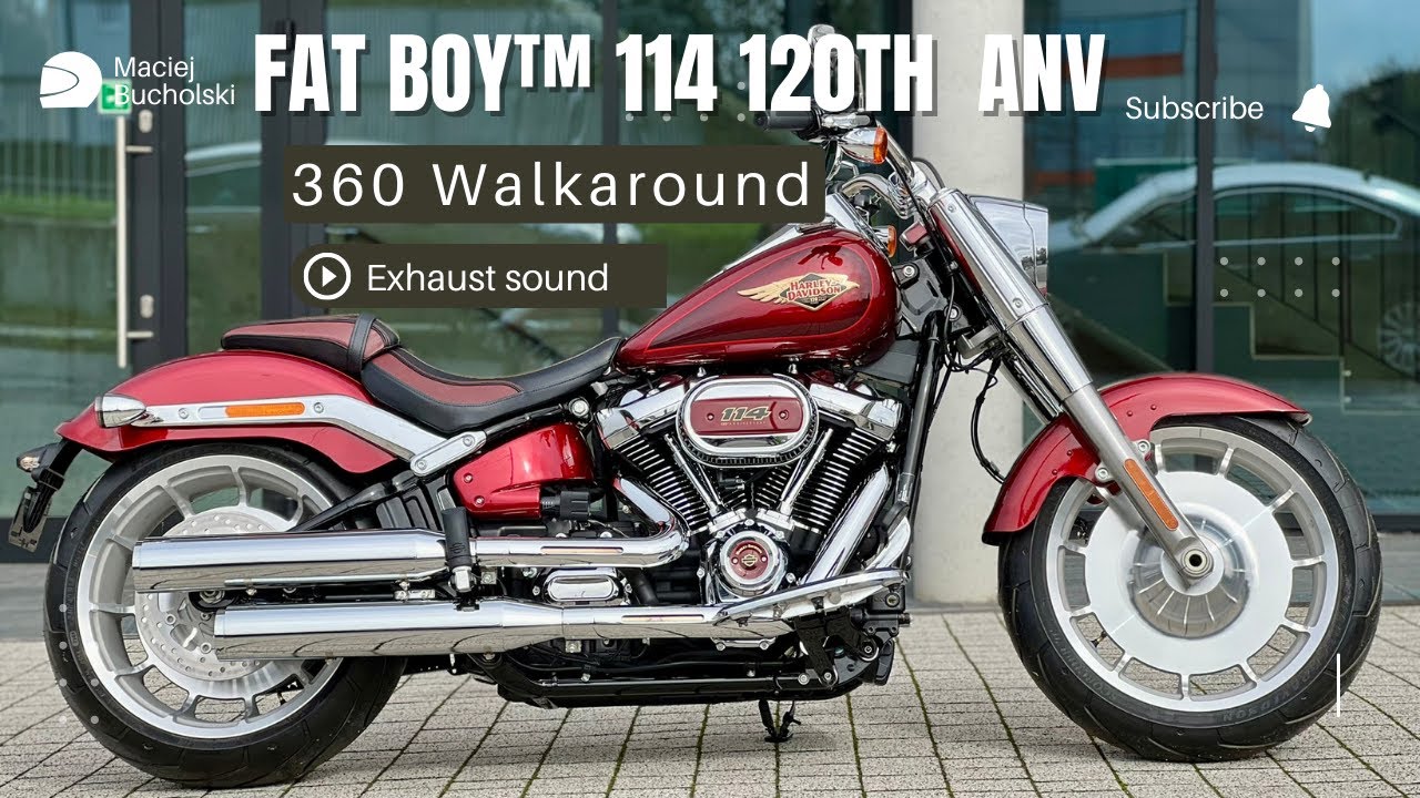 2023 Fat Boy™ 114 120th Anniversary Edition - YouTube
