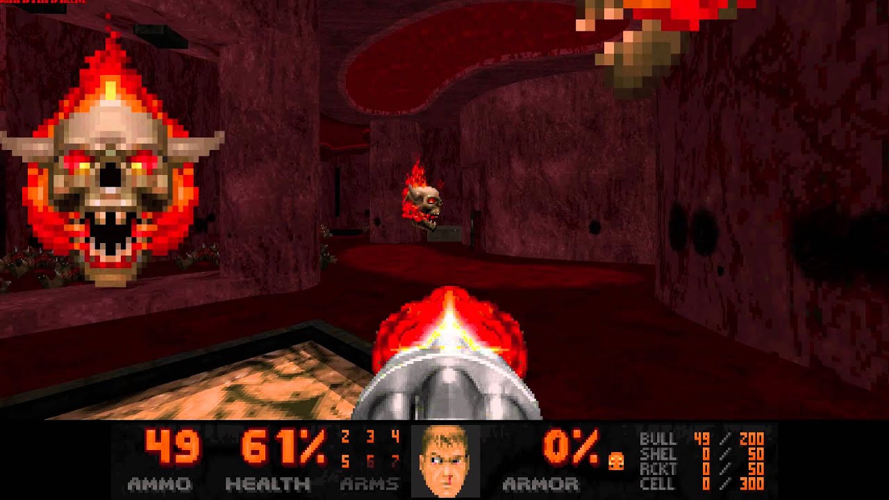 Doom II - Sunlust MAP17 - The Womb - YouTube