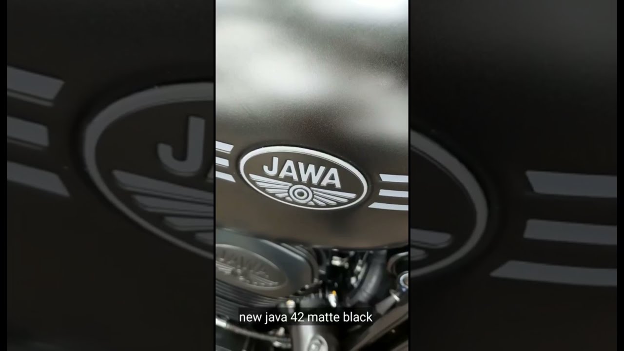 Jawa 42 matte black#jawa - YouTube