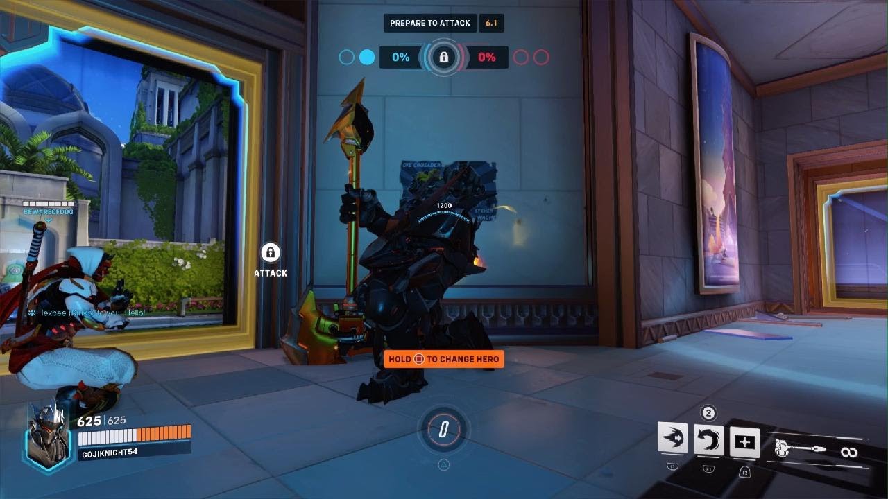 Adventures in Overwatch 2: Rein-time is the right time, verse 5 - YouTube