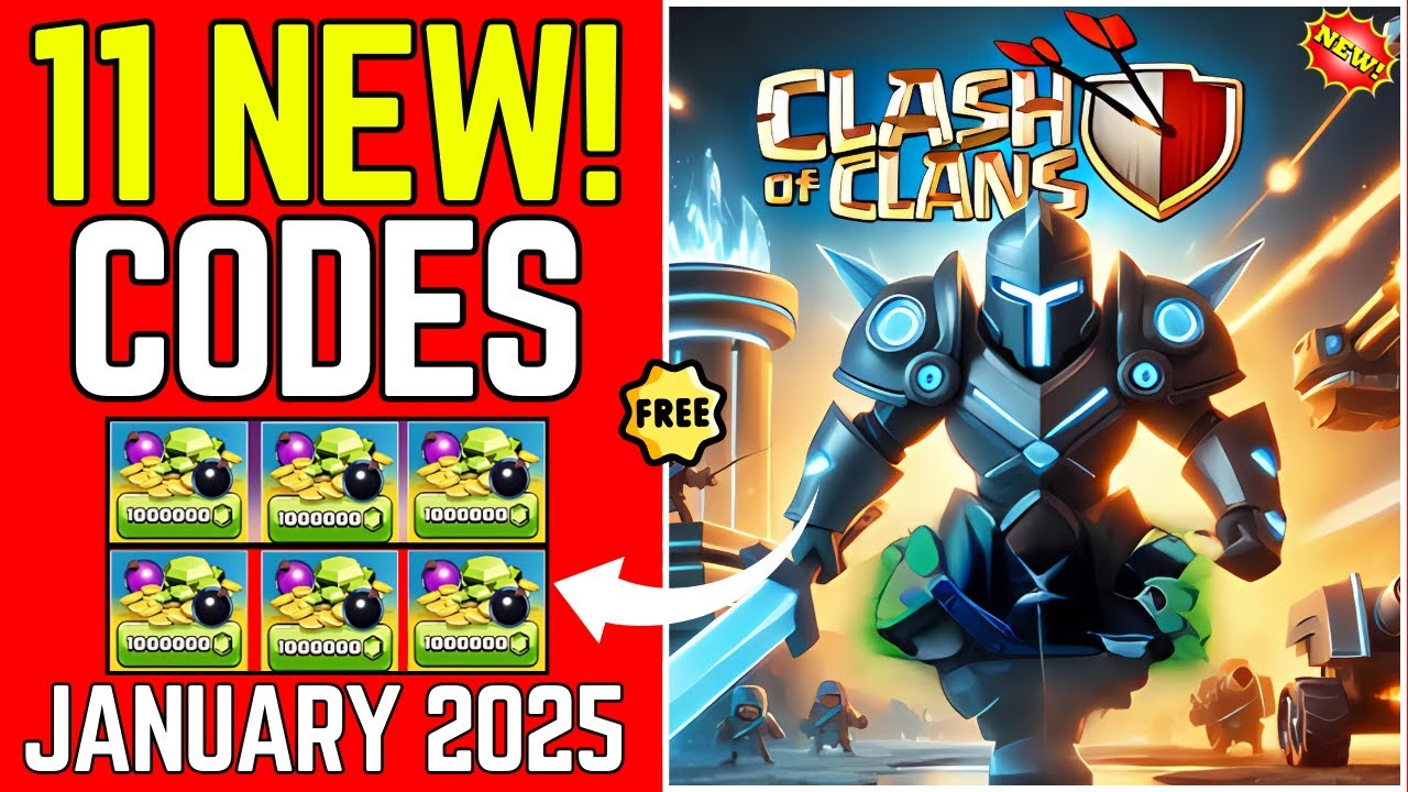 *NEW* CLASH OF CLANS CREATOR CODES 2025 ! CLASH OF CLANS CODES (JANUARY ...