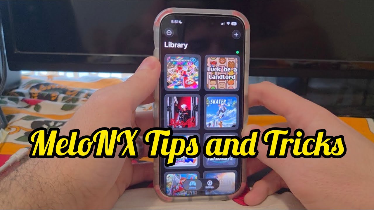 MeloNX Tips And Tricks - Fix Crashing And Back Up Save Data - YouTube