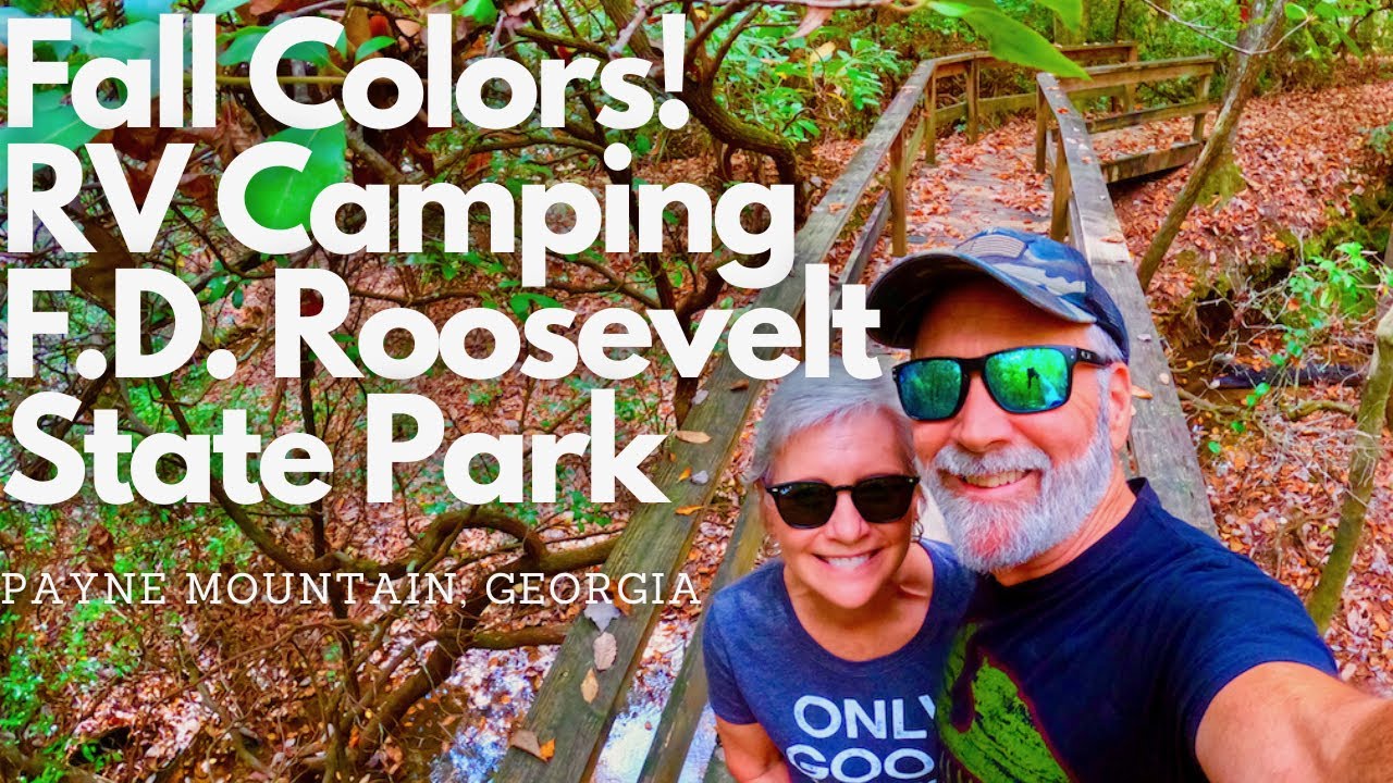 Fall RV Trip: Camping F.D. Roosevelt State Park - YouTube