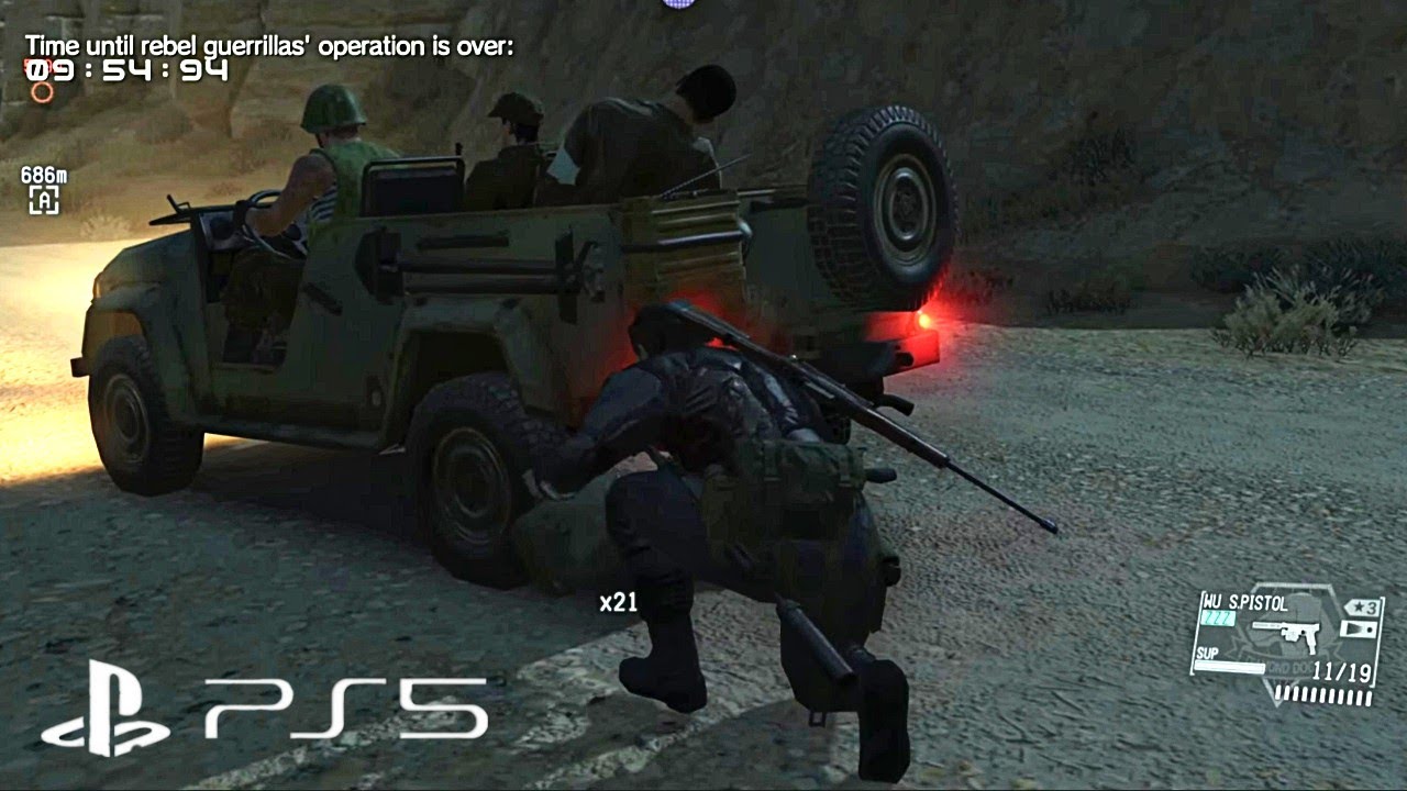 METAL GEAR SOLID V: THE PHANTOM PAIN | PS5 Gameplay | 1440p 60 FPS | NO ...