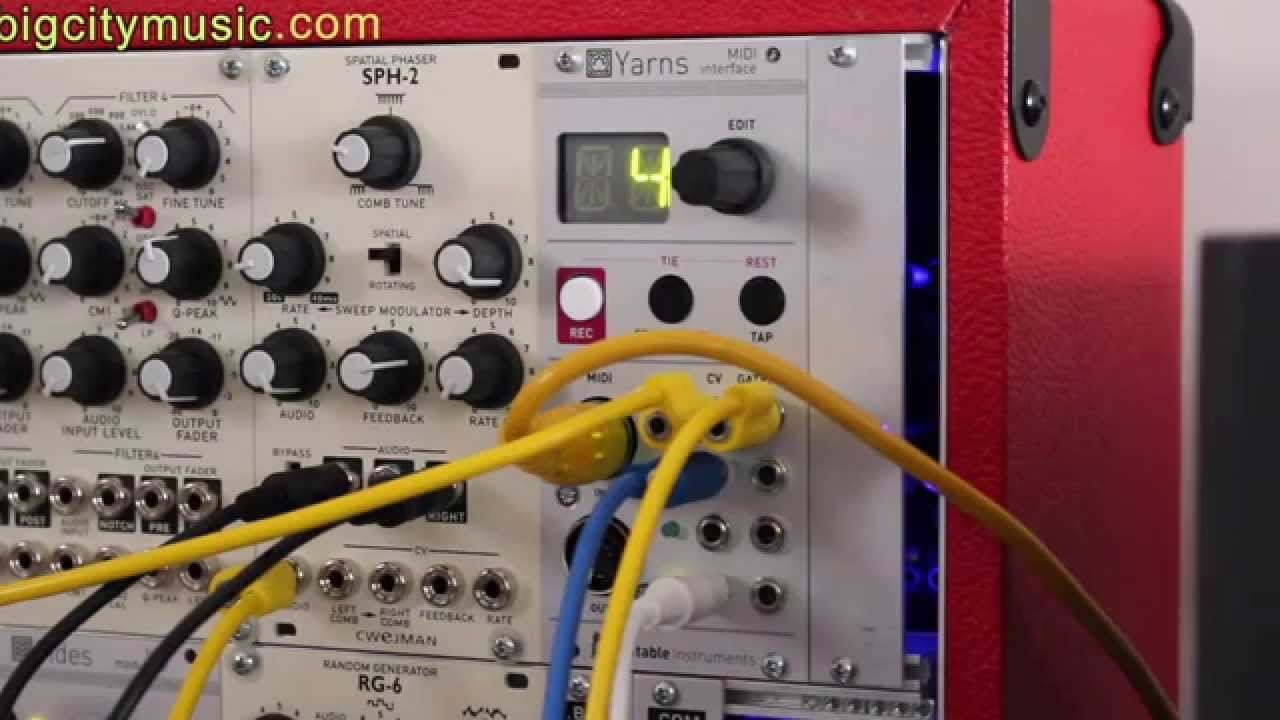 Mutable Instruments Yarns Arpeggiator - YouTube