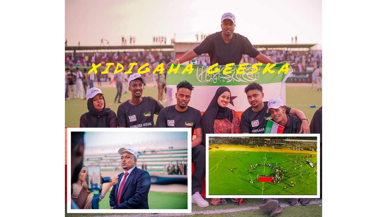 Xidigaha geeska iyo 18 may stadium Hargeisa - YouTube