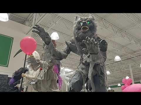 NEW FOR 2020! | Menards Halloween 2020 SVI Lanky Werewolf Life Size ...