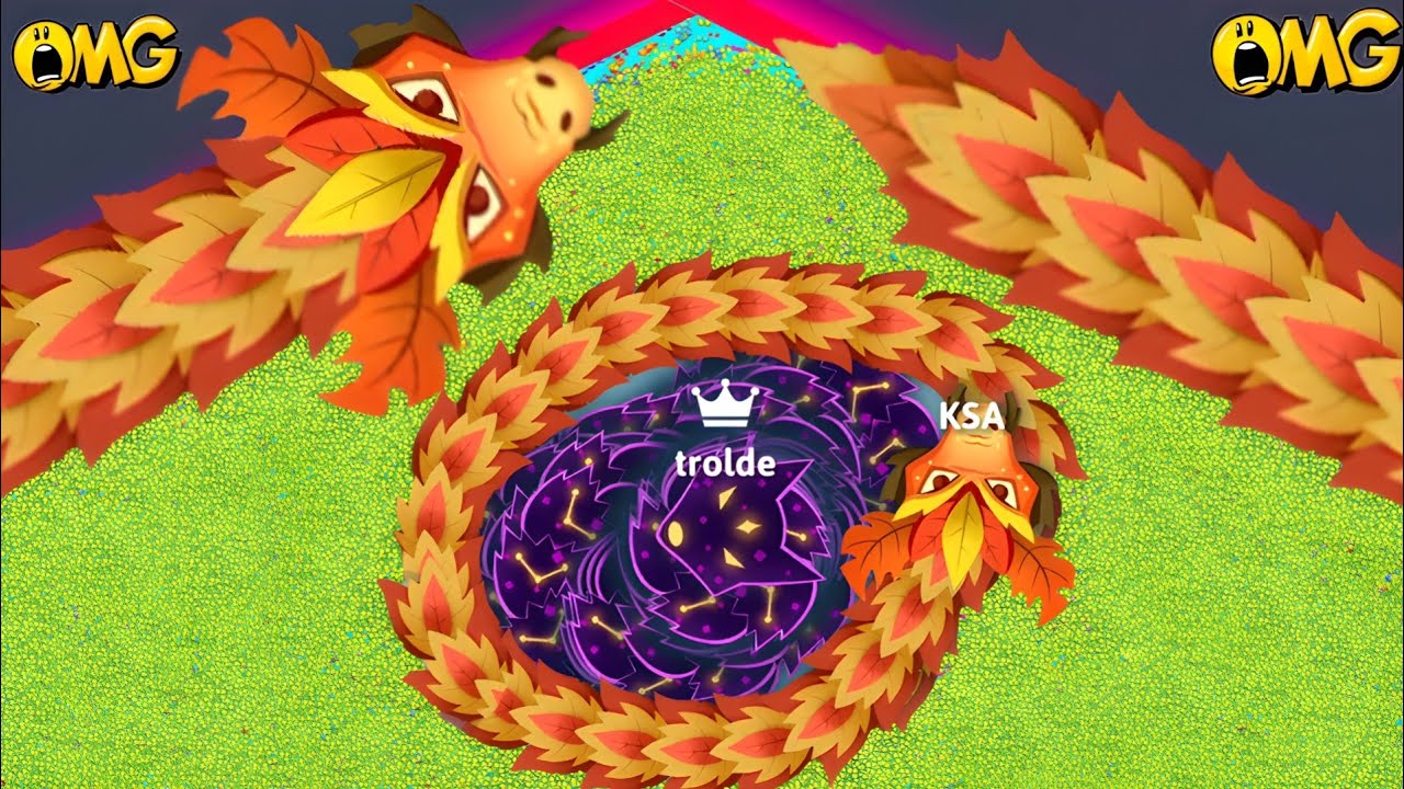 Snake.io 🐍 Acorn Snake Skin 🐍Acorn Snake Skin Party! 🐍 Zero To Hero ...