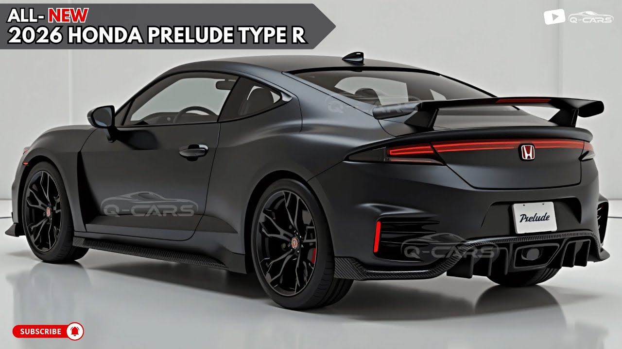 The 2026 Honda Prelude Type R Could Be the Perfect Sports Coupe! - YouTube