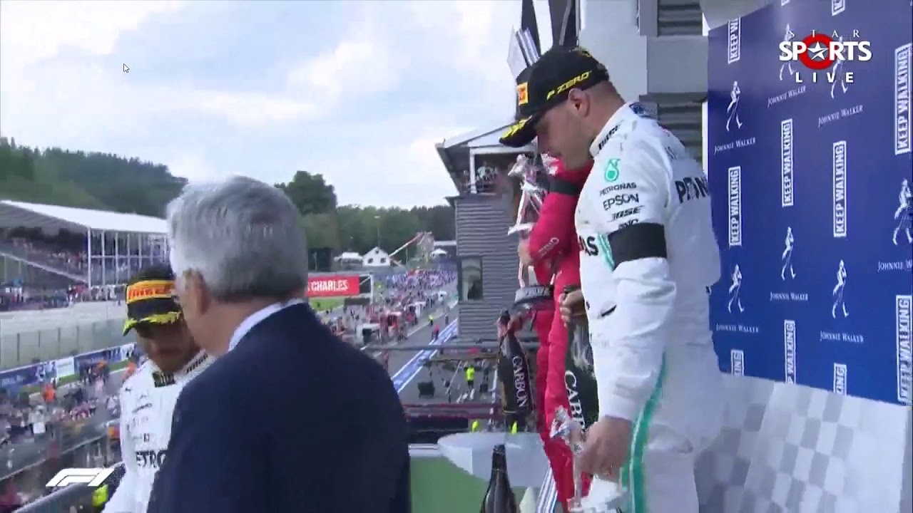 Charles Leclerc Dedicates His First F1 Win to Hubert - YouTube