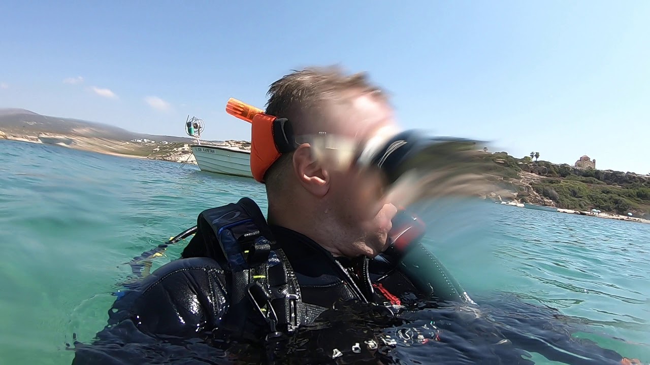 Diving Paphos Cyprus 2019 начало 2 - YouTube