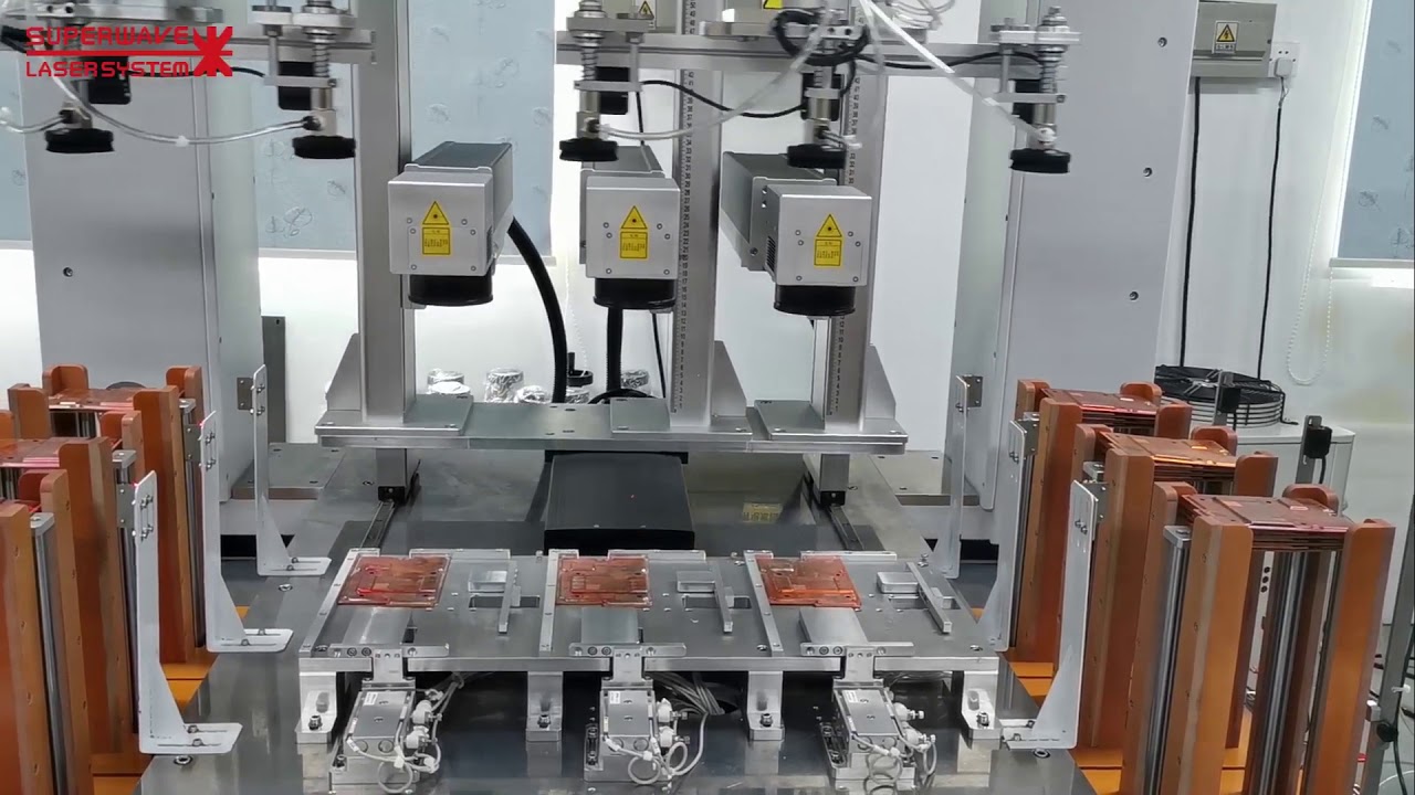 Custom Laser Marking System - For Red Copper Marking QR Code - YouTube