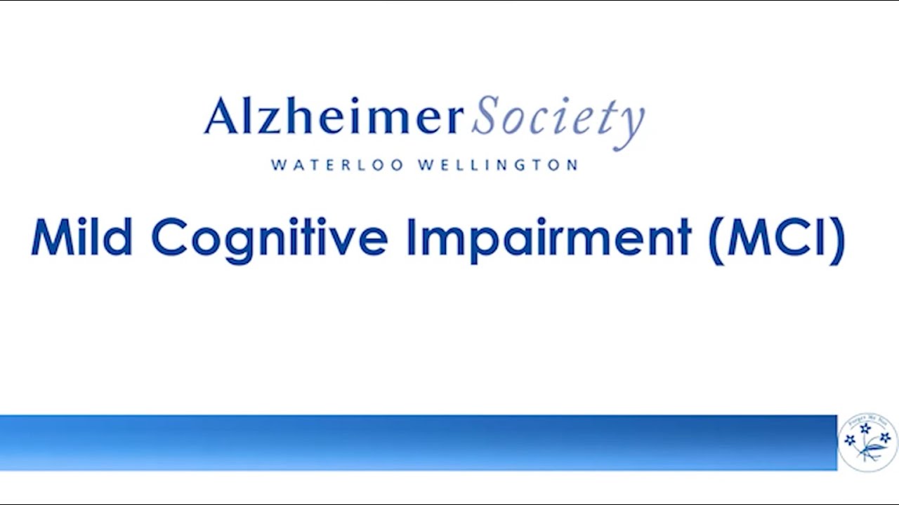 Mild Cognitive Impairment (MCI) Overview - YouTube