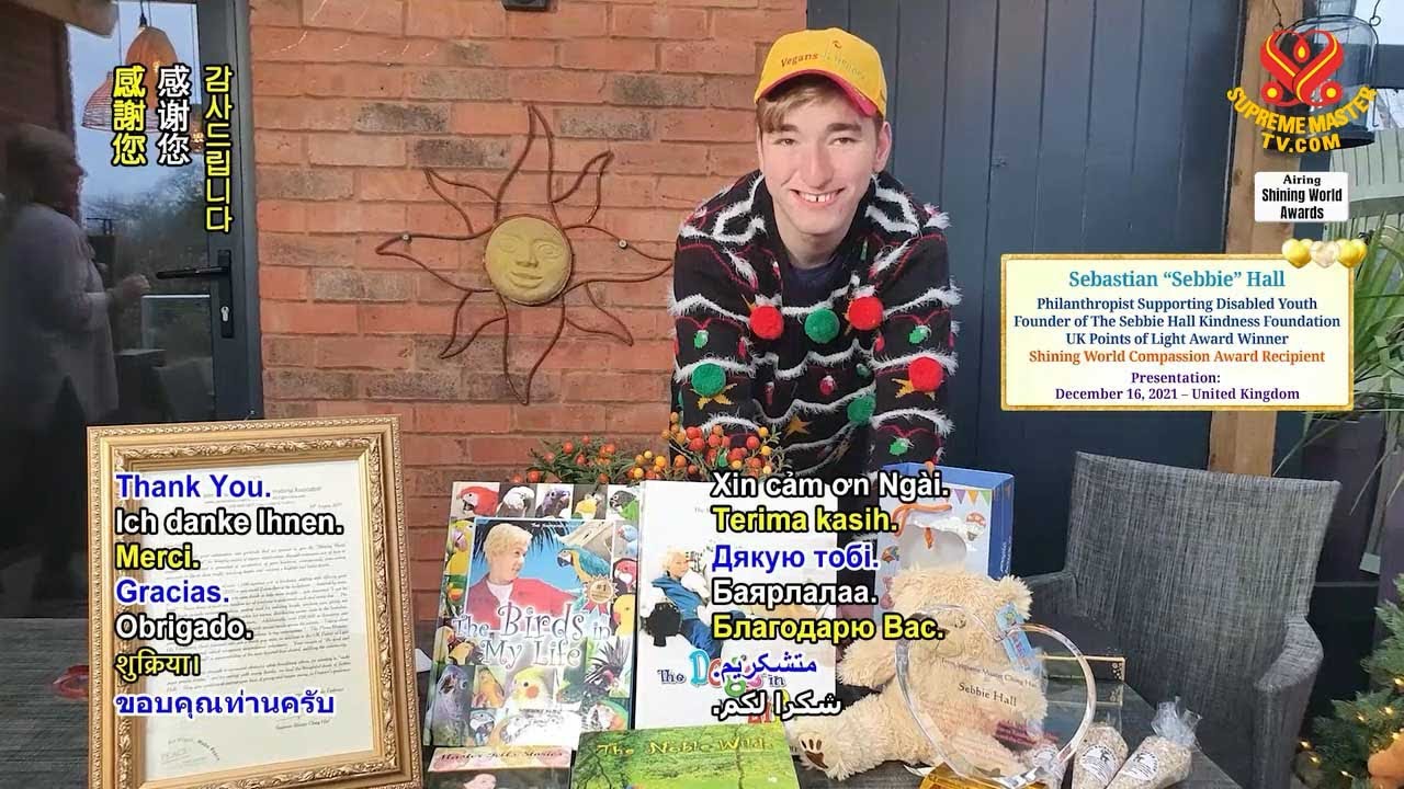 1744 SWA Shining World Compassion Award Recipient: Sebbie Hall ...