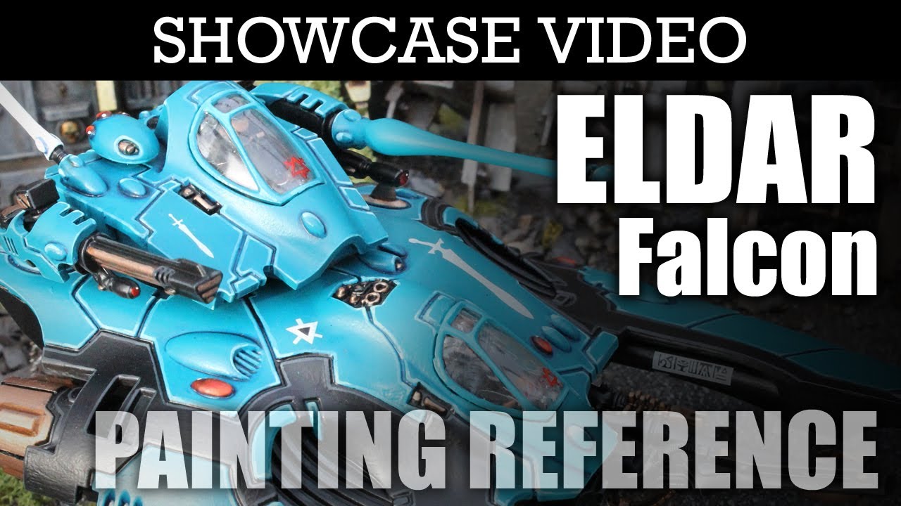 Painted Eldar Falcon Skimmer Tank Warhammer 40k Showcase | HD Images ...