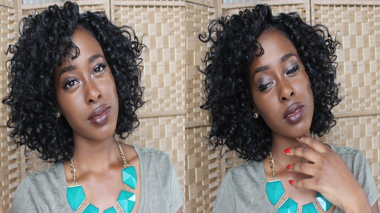 Model Model Deep Invisible L Part Jessy Wig Review - YouTube