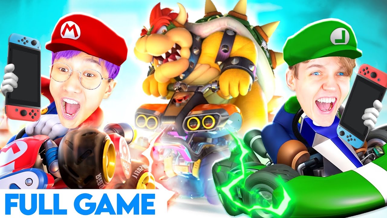 LANKYBOX Playing MARIO KART WORLD on NINTENDO SWITCH 2! (ALL CHARACTERS ...