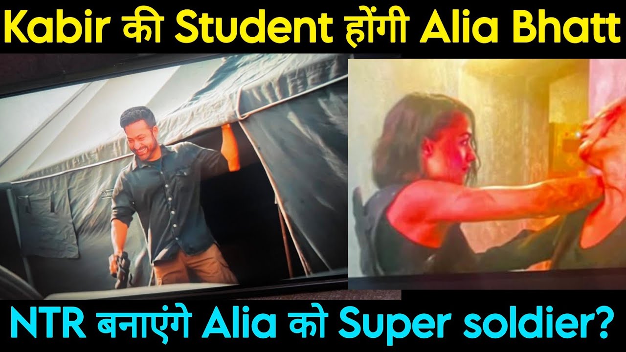 WAR II Alia And Hrithik FIGHT SCENE | War 2 Teaser | War 2 Spy universe ...