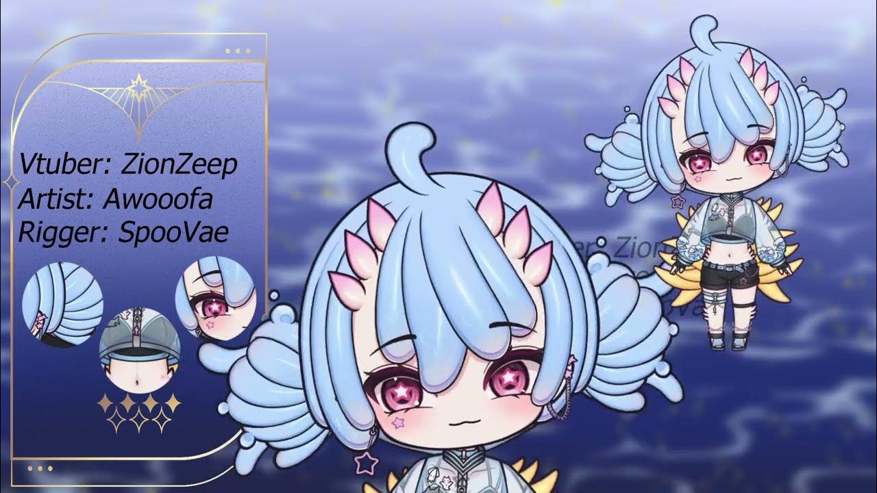 { LIVE2D SHOWCASE } Chibi ZionZeep - YouTube
