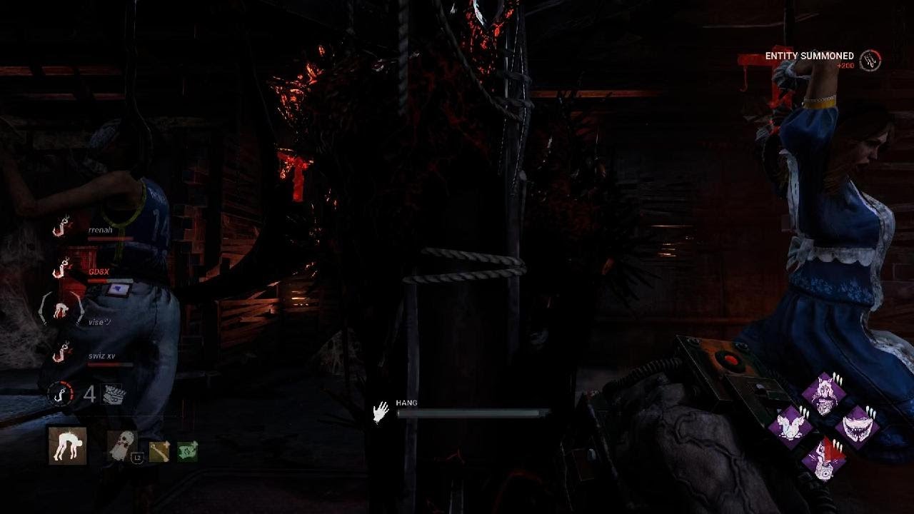 Dead by Daylight 4 hook basement - YouTube