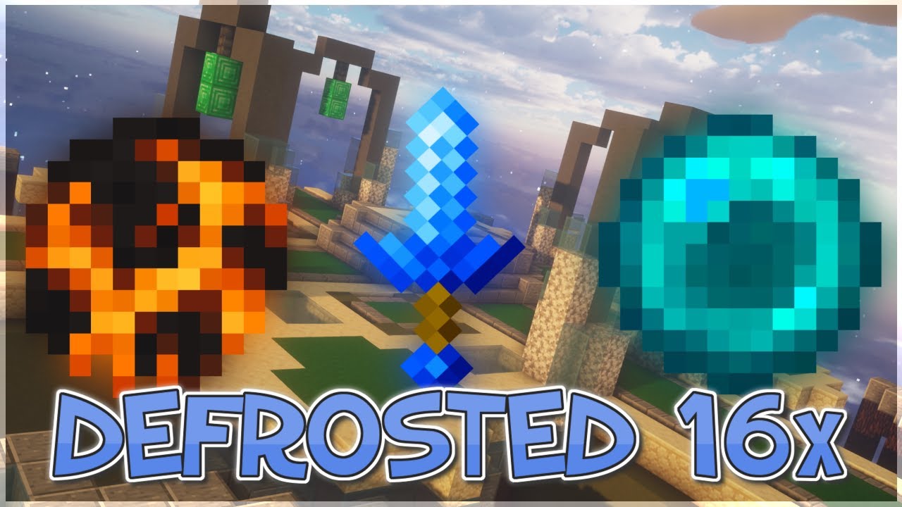Defrosted 16x BEST BEDWARS PACK!! (Minecraft) - YouTube