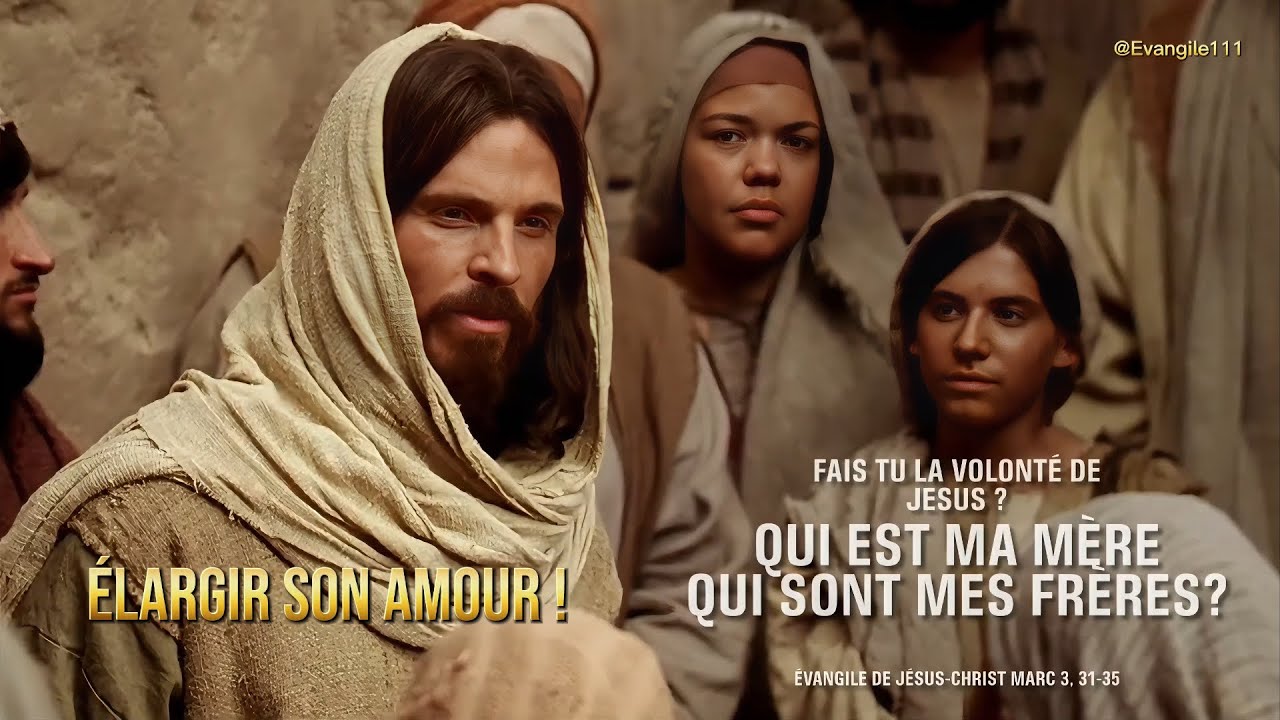 Évangile de Jésus Christ - Marc 3,31-35 Qui est ma mère ? - YouTube