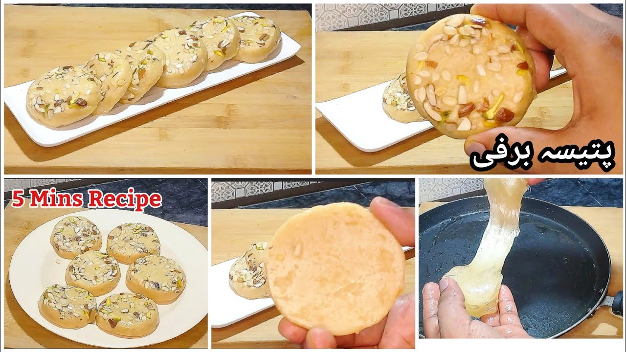 Patisa Mithai recipe |Patisa Barfi Halwai Style |Delicious Sweets for ...