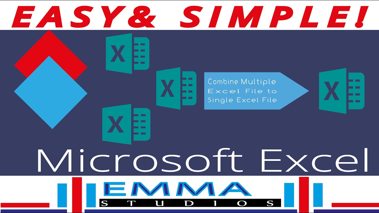 EMMA STUDIOS L MICROSOFT EXCEL TUTORIAL11l HOW TO COMBINE MULTIPLE EMMA STUDIOS L MICROSOFT EXCEL TUTORIAL11l HOW TO COMBINE MULTIPLE