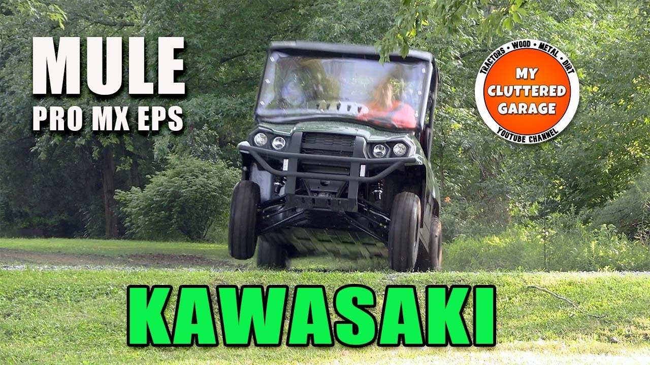 #107 Kawasaki Mule Pro MX EPS - UTV Side by Side Review - YouTube