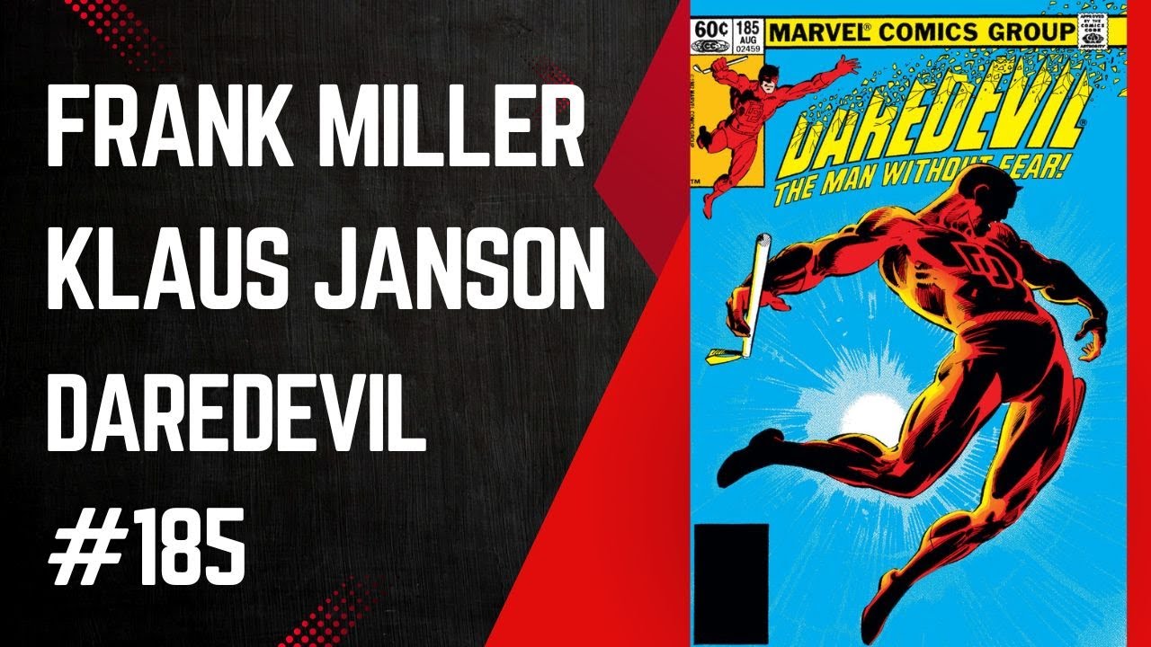 Foggy Vs The Kingpin! Frank Miller's Daredevil #185, With Klaus Janson ...