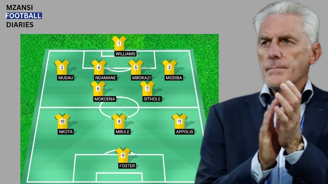 🇿🇦 BAFANA vs ZIMBABWE –Predicted Line-Up & Tactical Preview | World Cup ...