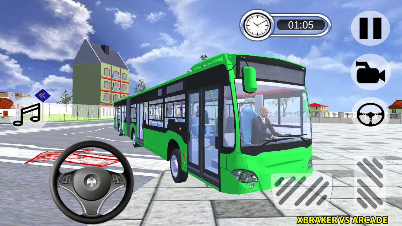 Offroad Metro Bus Game: Bus Simulator New Bus Unlocked Android Gameplay ...