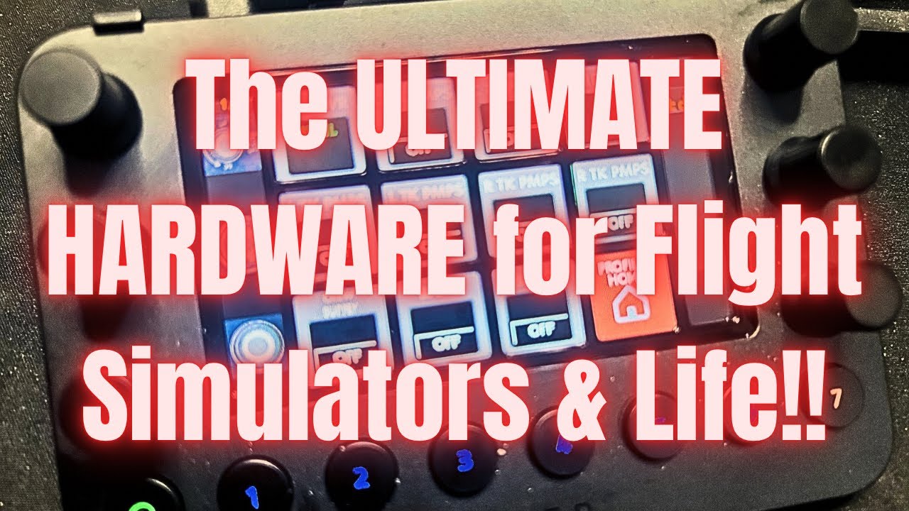 The ULTIMATE Flight Simulator HARDWARE! Razer Stream Controller! - YouTube