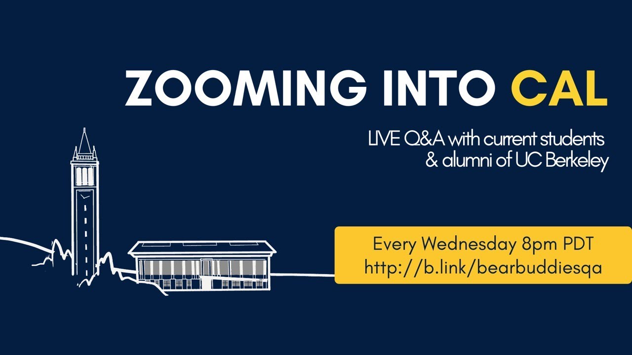 [ZOOMING INTO CAL] Freshman Year at UC Berkeley "Zoom" University - YouTube