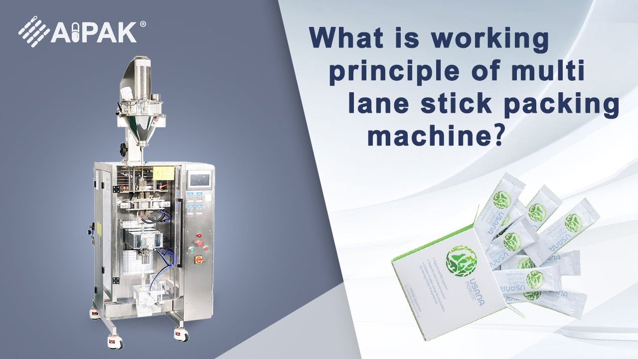 Do you know what is the working principle of multi lane stick packing ...