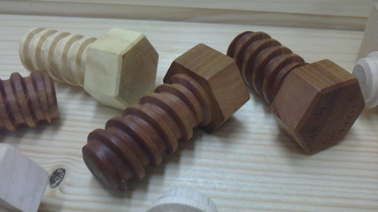 Wooden Screws YouTube Wooden Screws YouTube