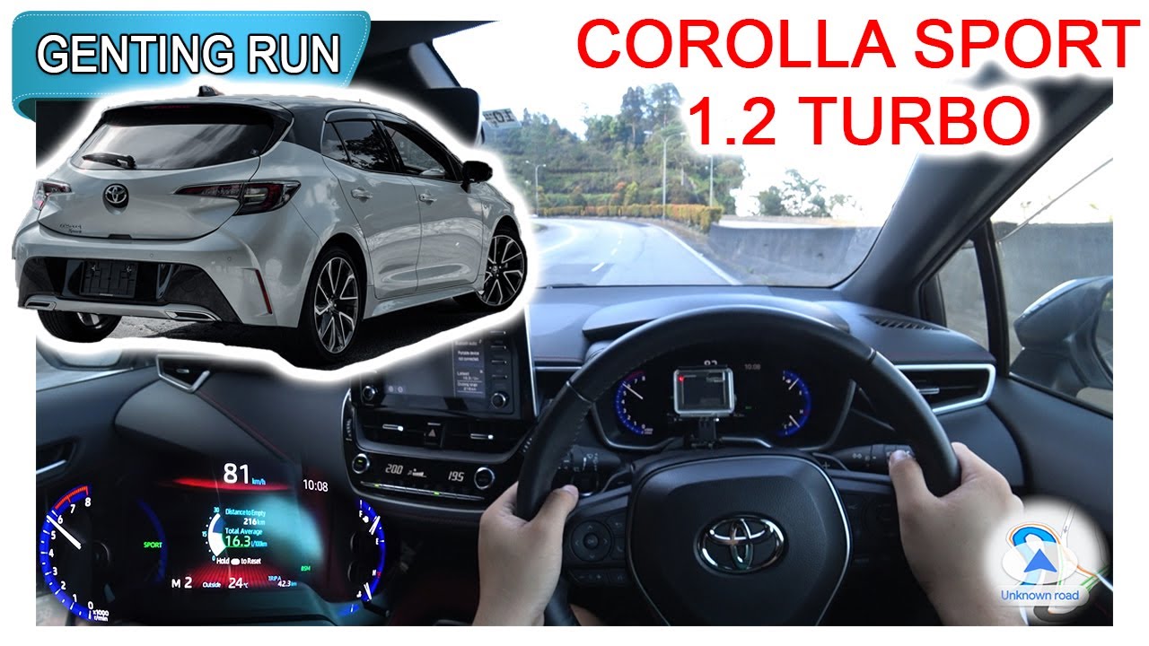 Part 2/2 | Toyota Corolla Sport 1.2T | Malaysia #POV [Genting Run 冲上云霄 ...
