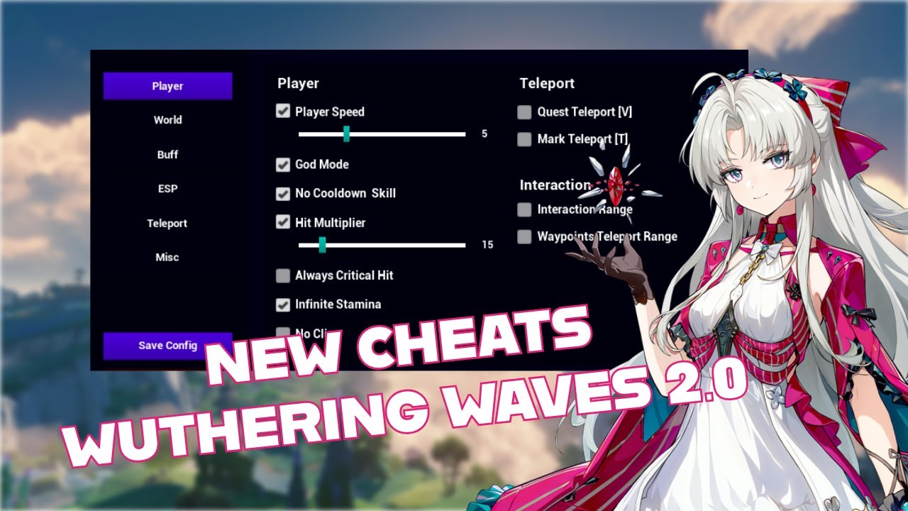 Wuthering Waves 2.0 Cheats | Full Installation Guide | Auto Loot, Kill ...
