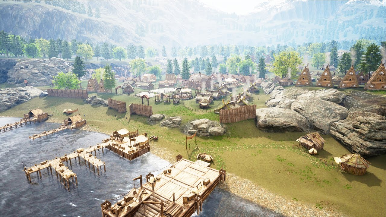 Land of the Vikings | Promising NEW Viking Survival City Builder with ...