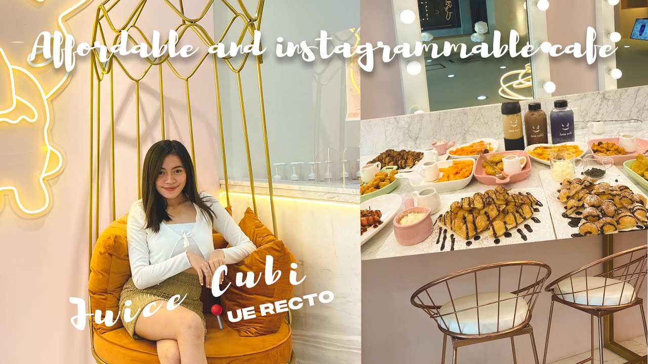 Instagrammble Cafe in Manila ( Affordable Drinks and Snacks) |Juice ...